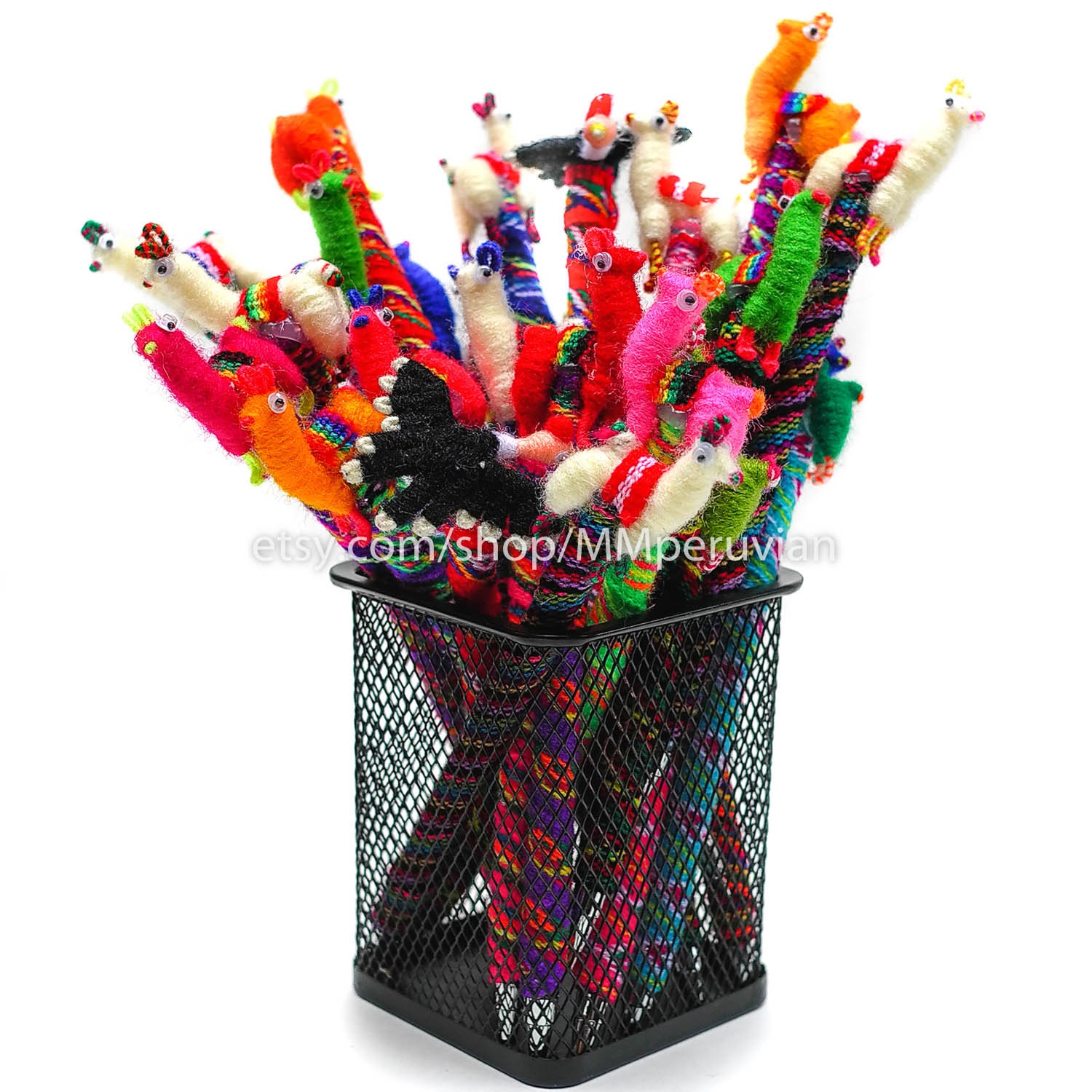 Lot of 5 Alpaca Pen Llama Pen Tiny Llama Pen Pens Peruvian - Etsy