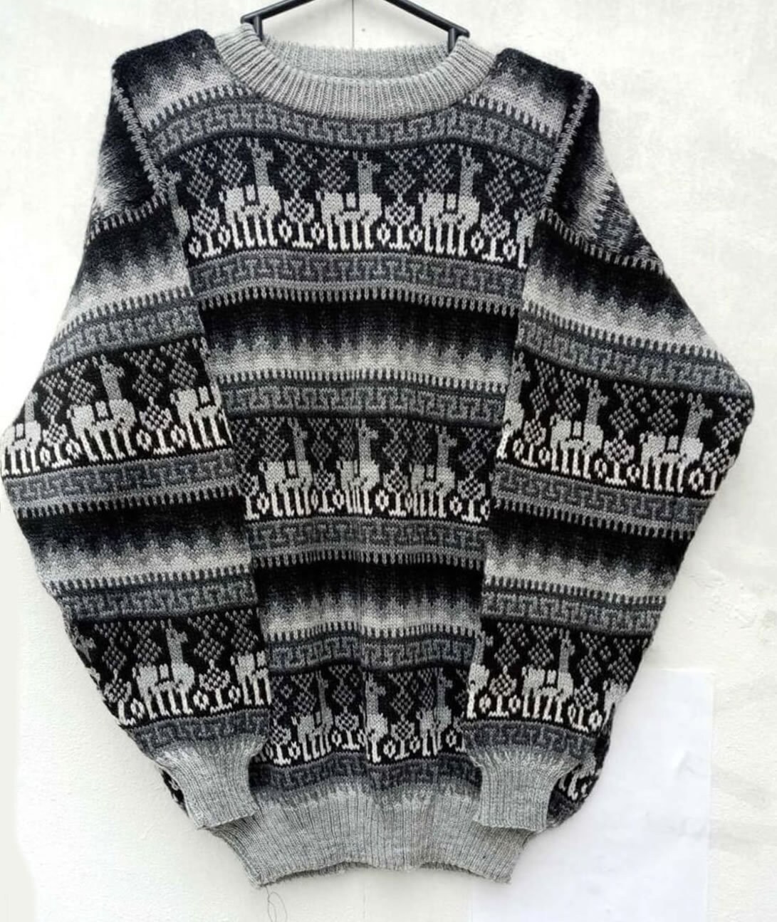 Crewneck Beige Alpaca Sweater Womens Crew Neck Sweater | Etsy