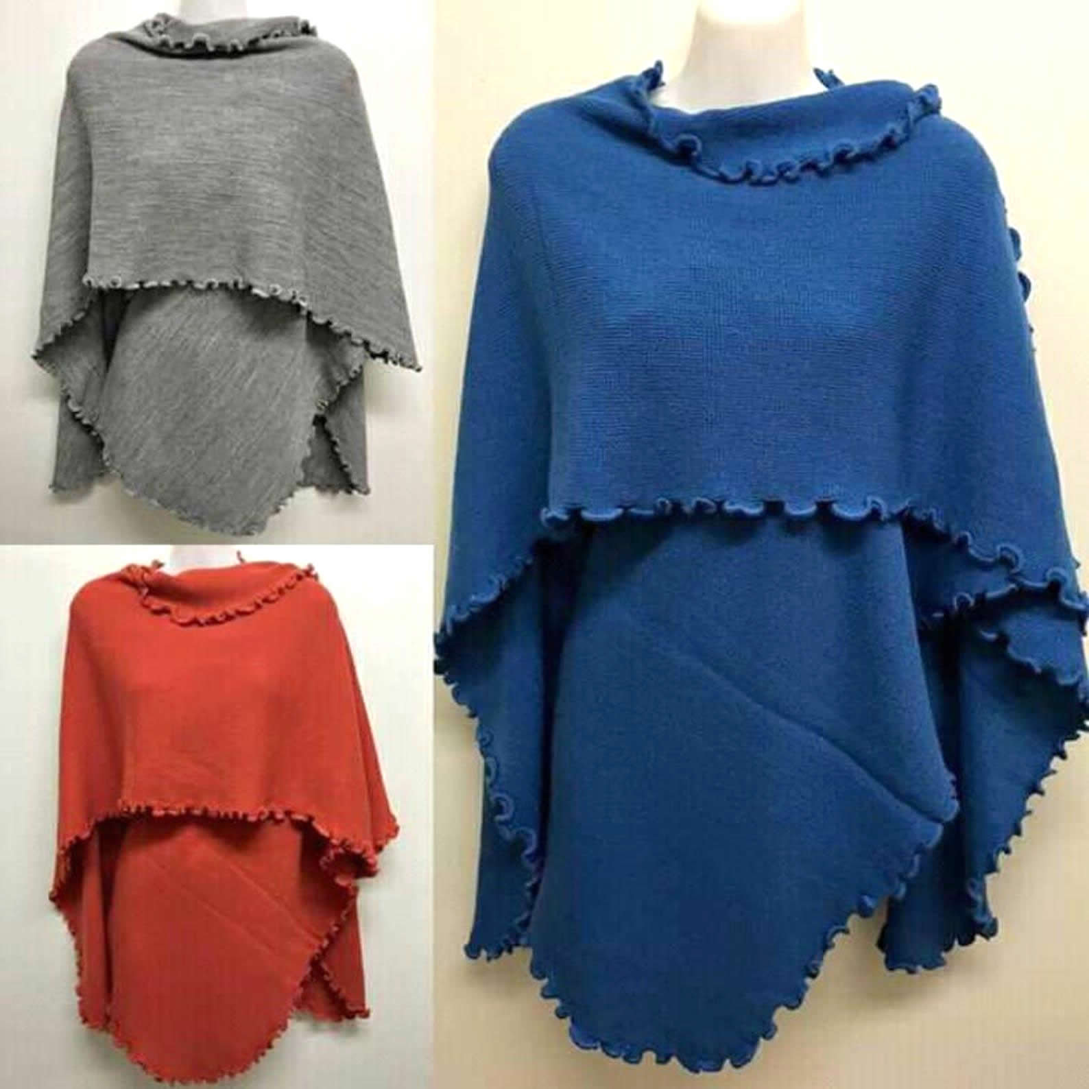 Luxurious Alpaca Ruana Wrap Women's Cape Poncho Classic | Etsy