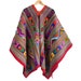 Unique Poncho Pink Shaman, Peruvian Traditional Poncho, Poncho Bohemian ...