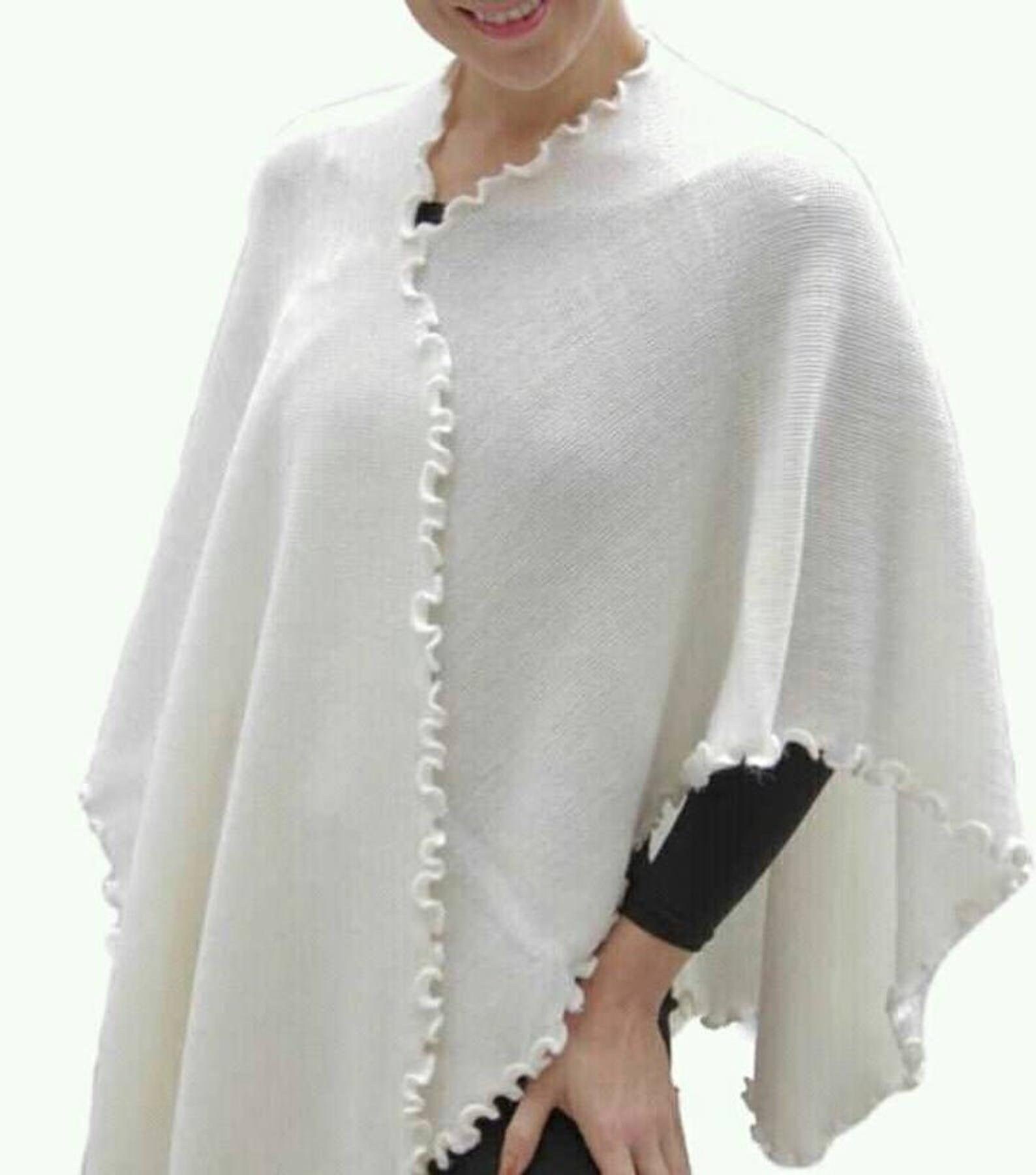 Luxurious Alpaca Ruana Wrap Women's Cape Poncho Classic | Etsy