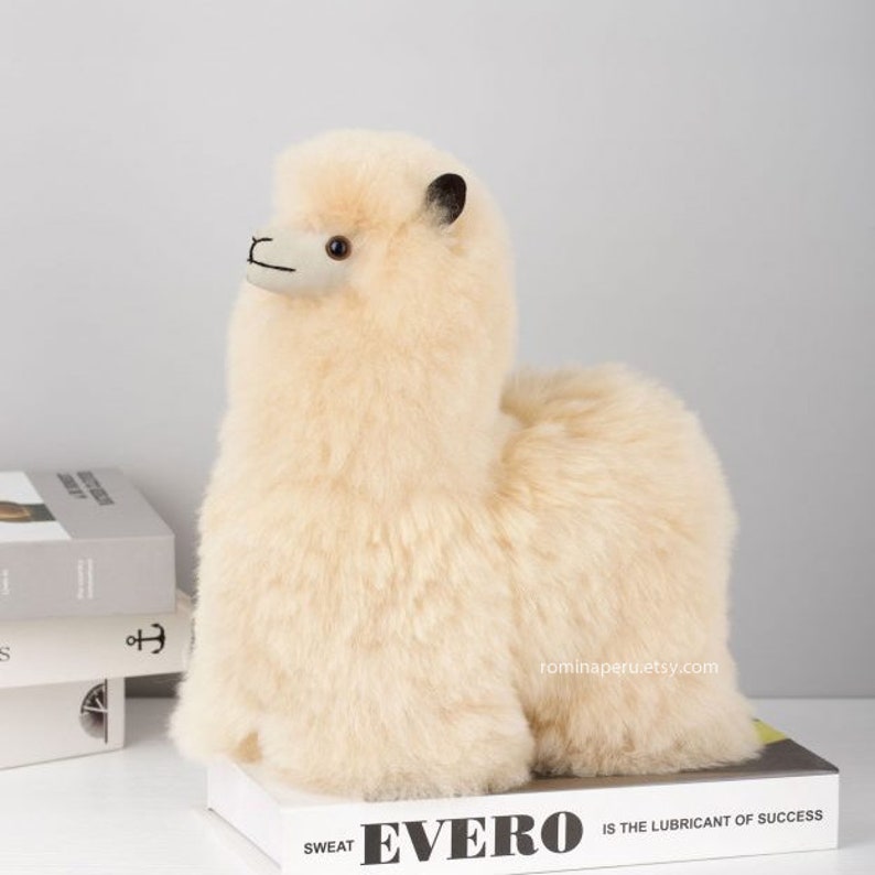 Llama Stuffed Animal Super Soft Fluffy Baby Alpaca Toy - Etsy