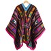 Unique Poncho Pink Shaman, Peruvian Traditional Poncho, Poncho Bohemian ...