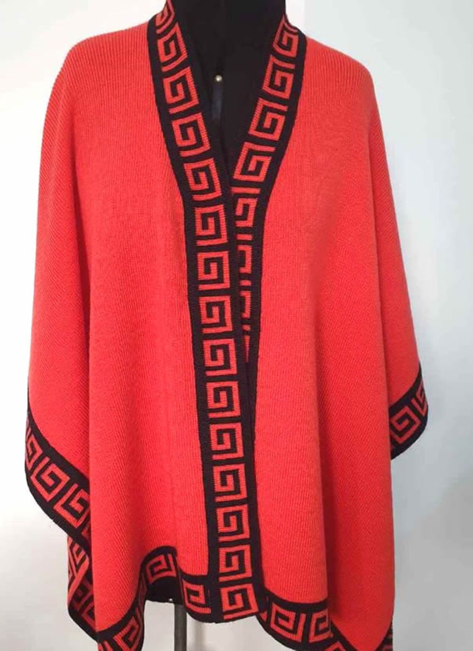 Luxurious Alpaca Ruana Wrap Classic Sleeveless Cape Alpaca - Etsy