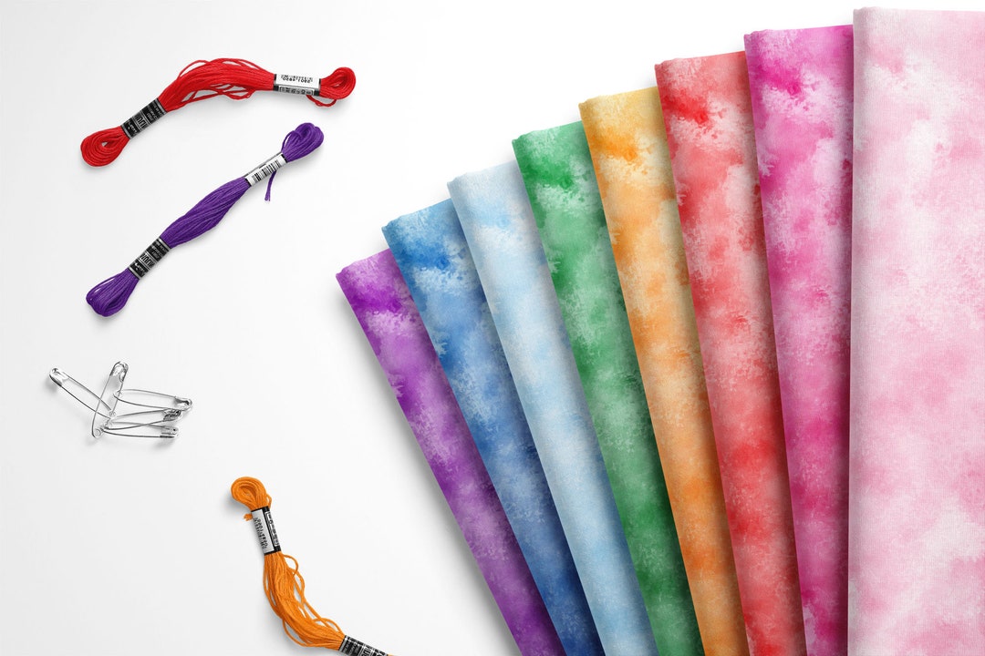 Tie Dye Felt: 9x12 Sheet - Etsy