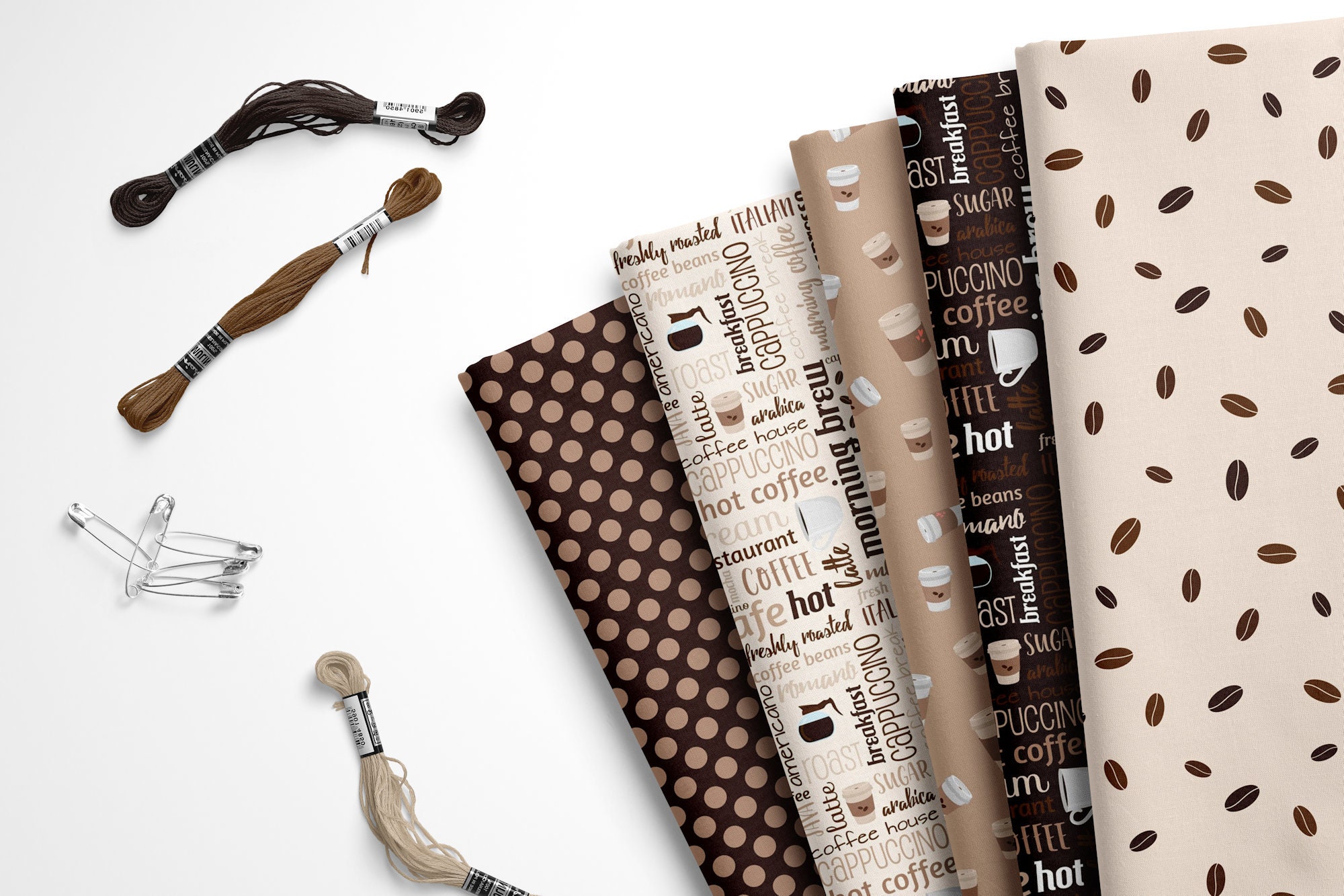 Coffee Felt Coffee House Felt Felt Sheets Craft Felt - Etsy