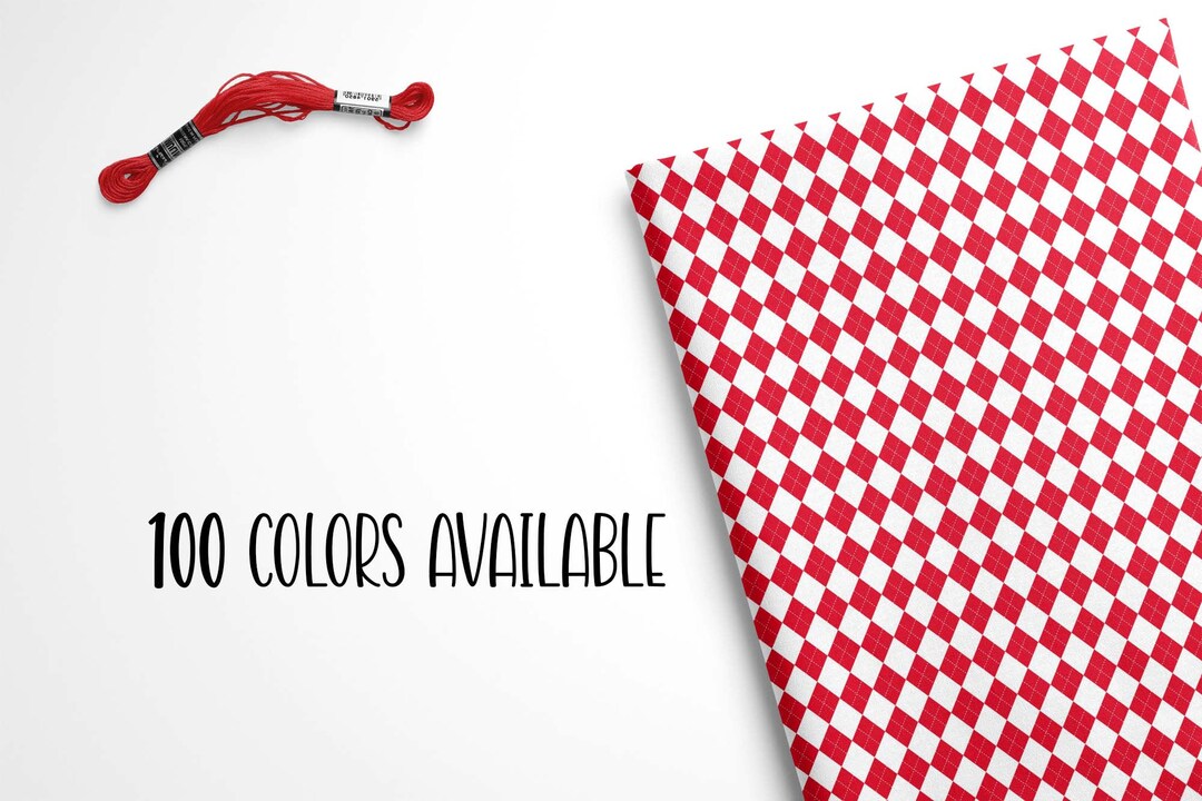 Argyle Felt, Argyle Fabric, Preppy Felt, 100 Color Choices - Etsy
