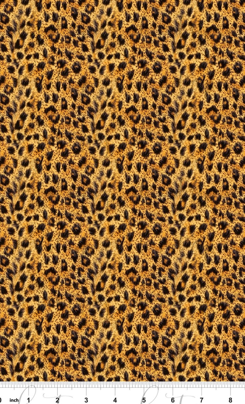 Animal Print Craft Felt: Leopard, Cheetah, Zebra, Tiger, Deer (9x12 ...