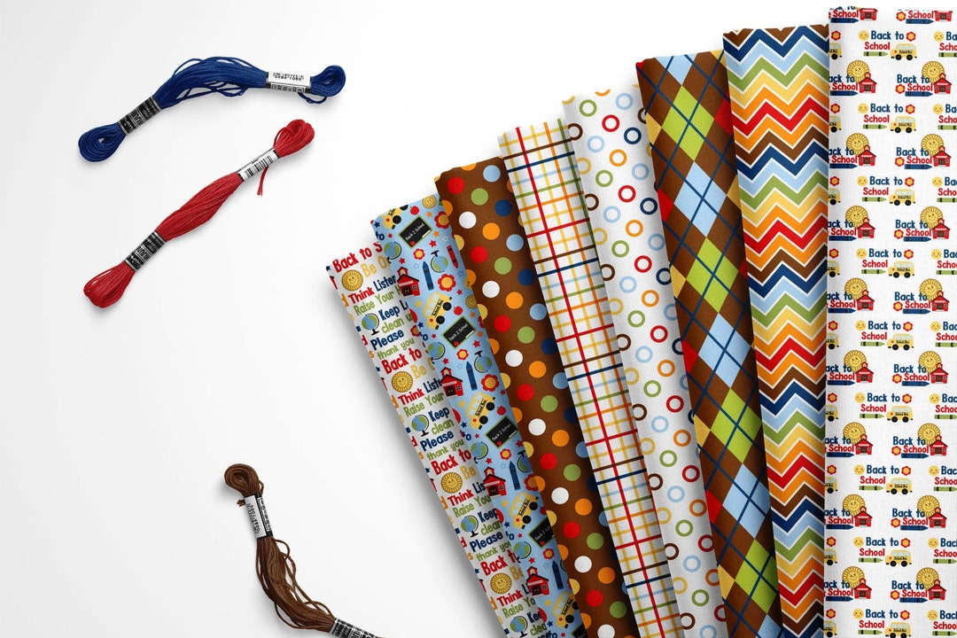 School Felt School Fabric ABC Felt School Supply Felt - Etsy