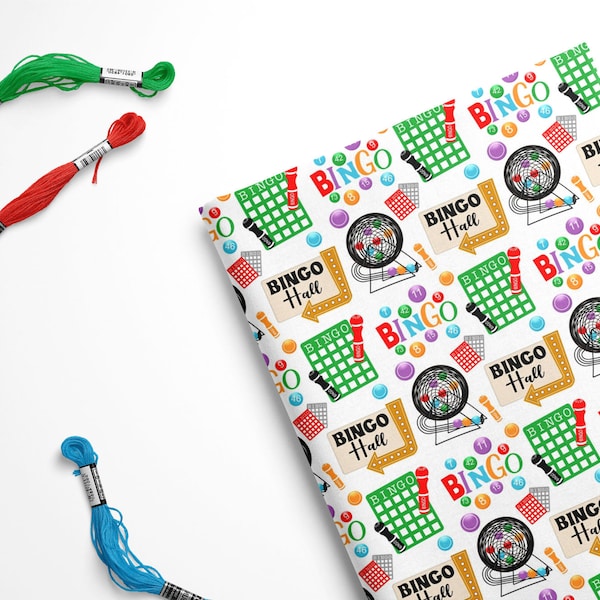 Bingo Fabric - Etsy