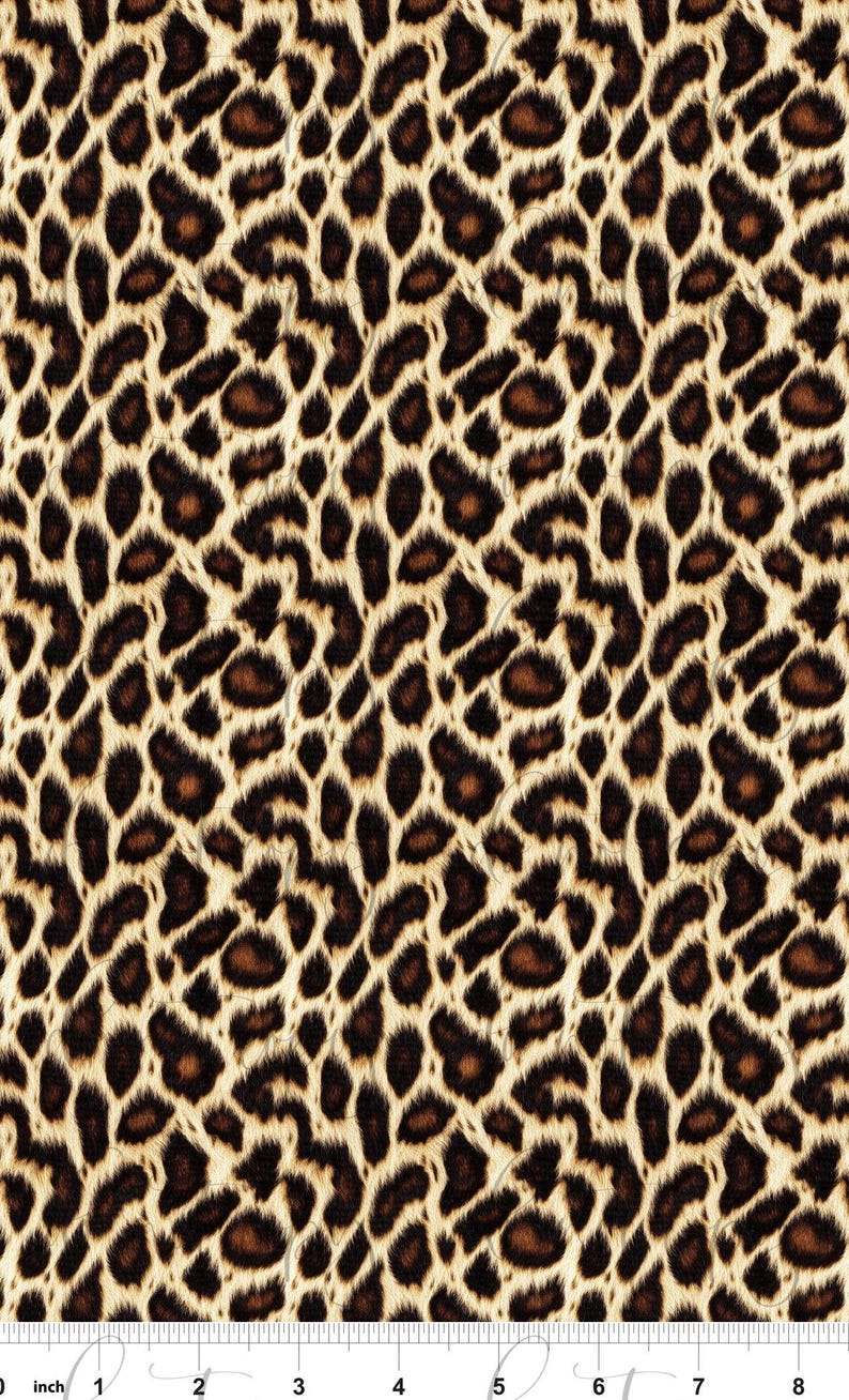 Animal Print Craft Felt: Leopard, Cheetah, Zebra, Tiger, Deer (9x12 ...