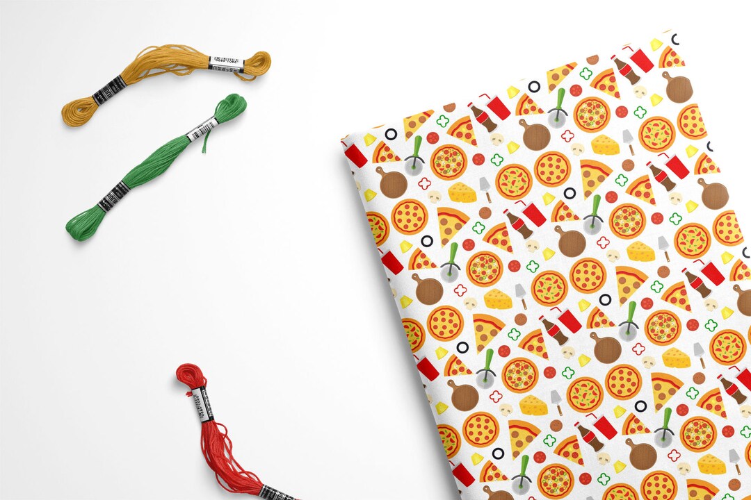 Pizza Felt, Pepperoni Felt, Fast Food Felt, Pizza Fabric, Pepperoni ...