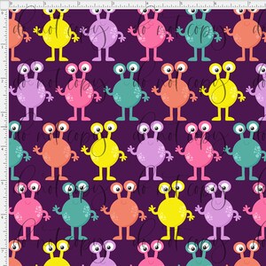 Outer Space Print Felt Sheet: Alien, Spaceship, Astronaut (9x12) - Etsy