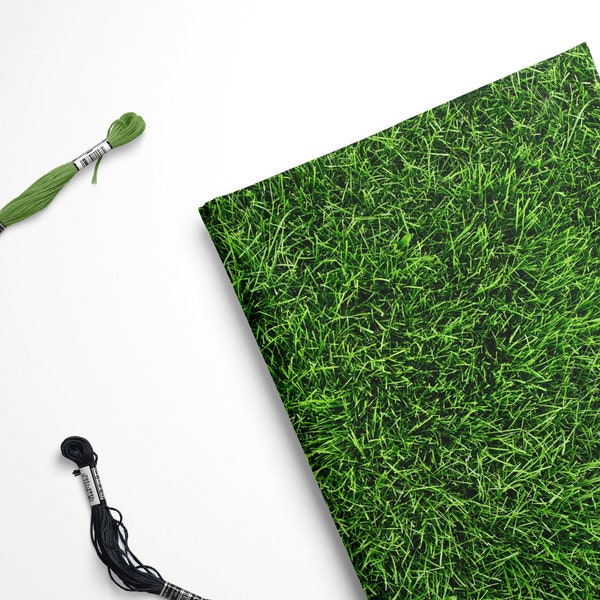 Grass Fabric - Etsy