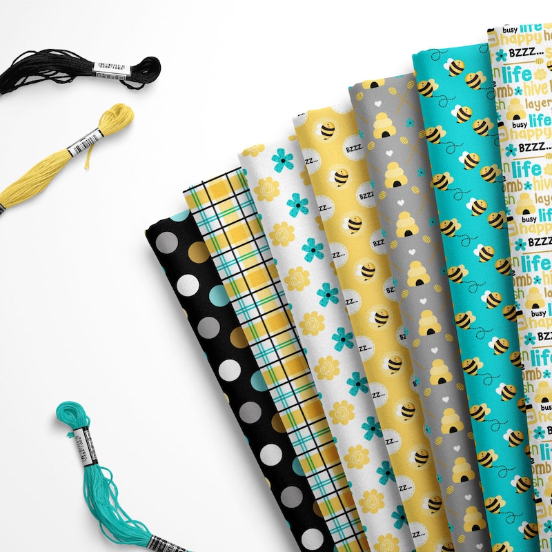 Bee Fabric - Etsy