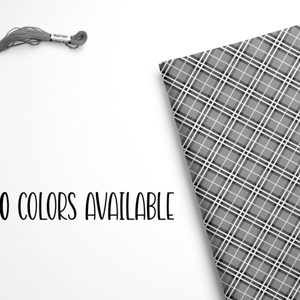 Plaid Felt Fabric - Etsy