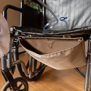 Urinary Catheter Bag Holder for Wheelchair. Catheter Privacy Bag ...