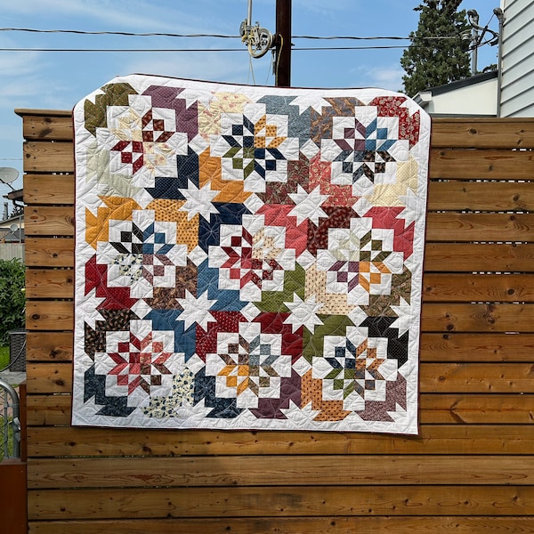 Star Bloom Quilt Pattern - Etsy