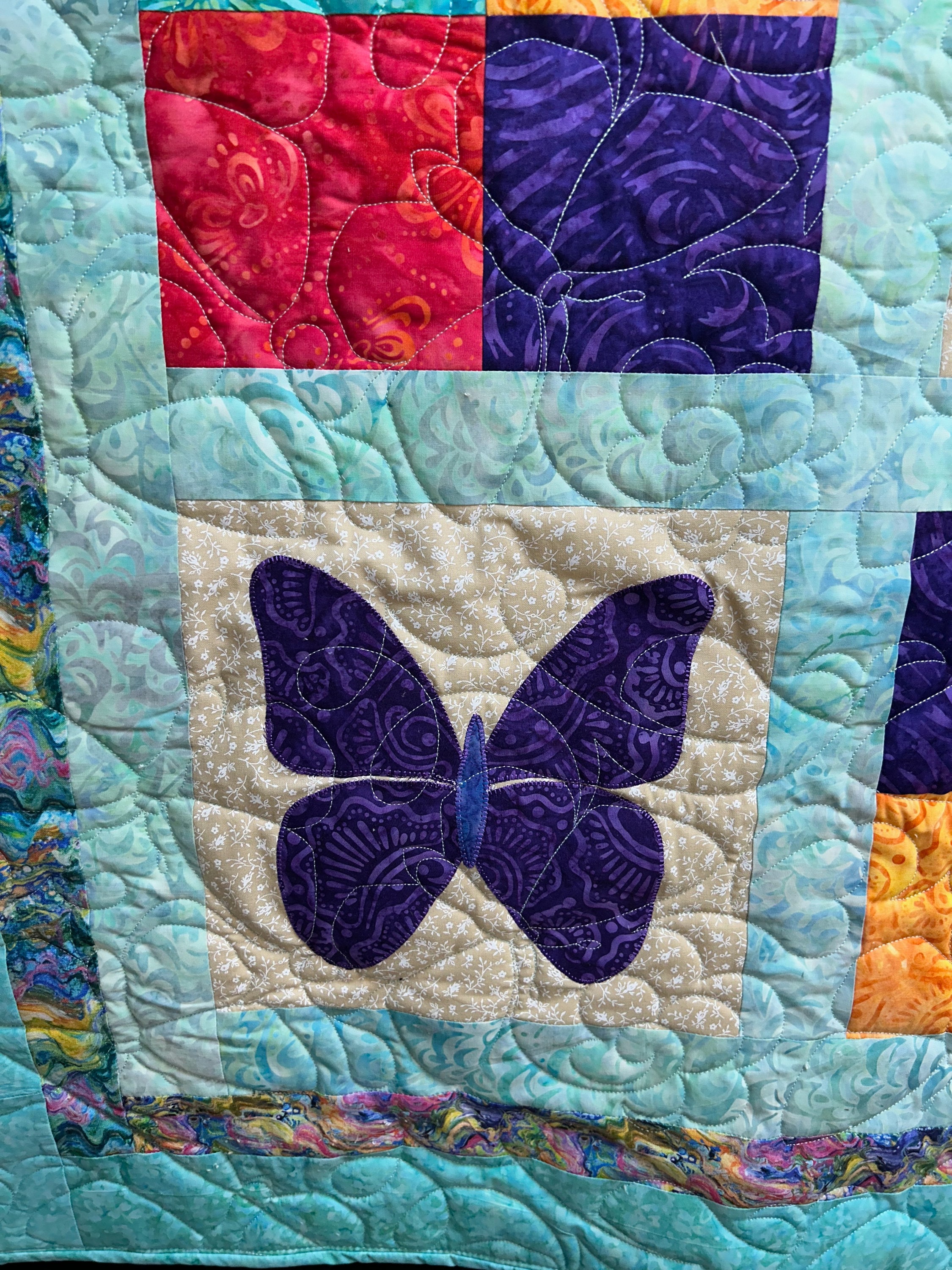 Fluttering Butterflies Baby Quilt - Etsy