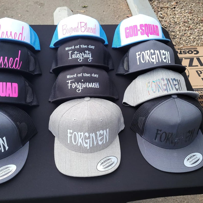 Forgiven Hats. Faith Based Hats. God Hats. Jesus Hats. Religious Hats ...