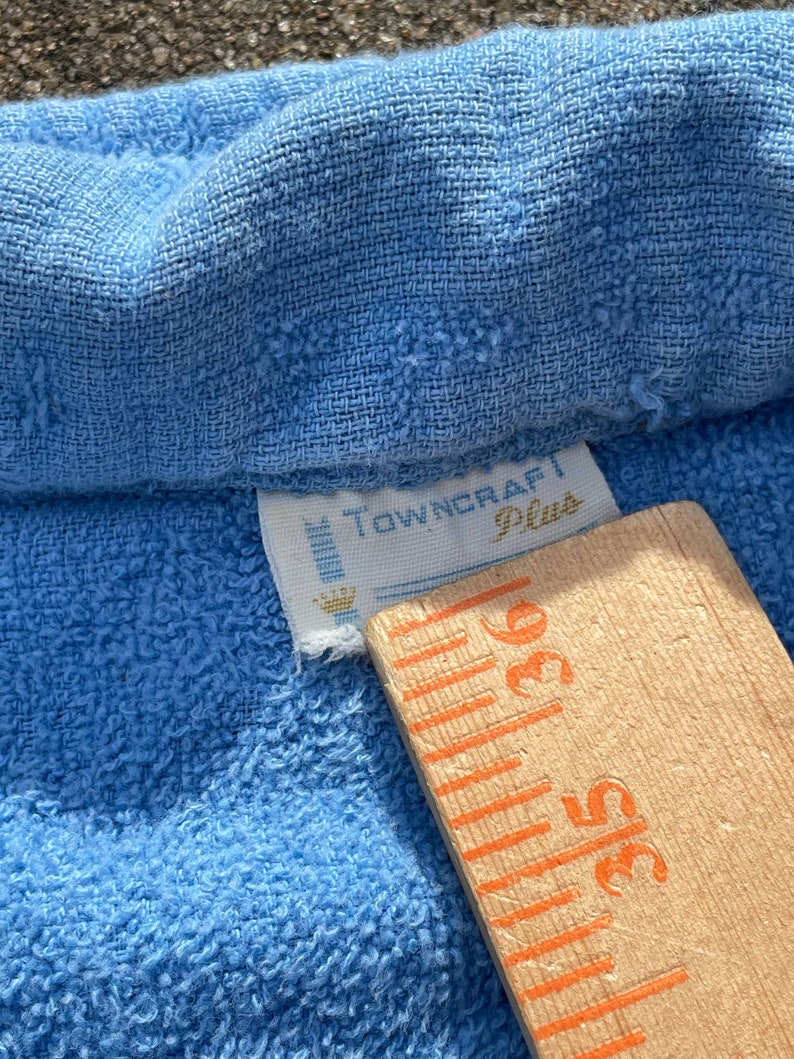 Vintage 1950s/60s Penneys Towncraft Terrycloth Cat Eye Button Cabana ...