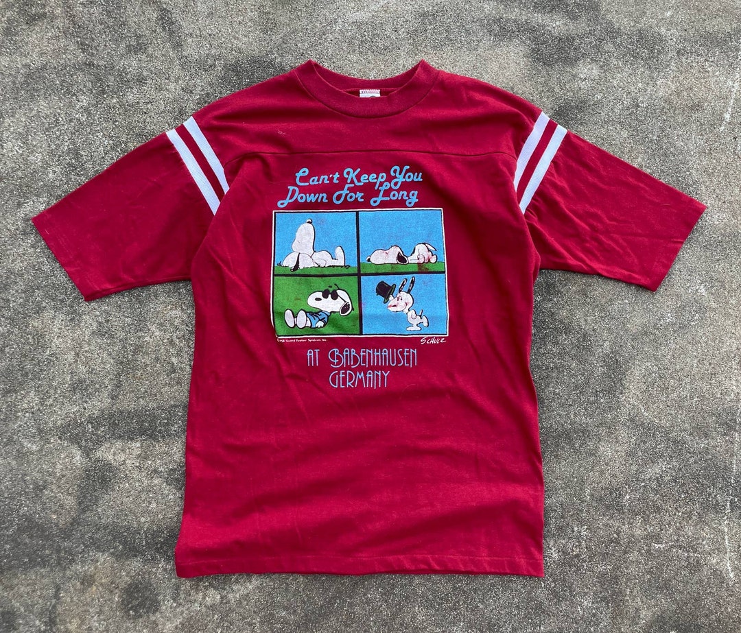 1970s Vintage Snoopy Babenhausen Germany Shirt // Artex Peanuts Tee ...