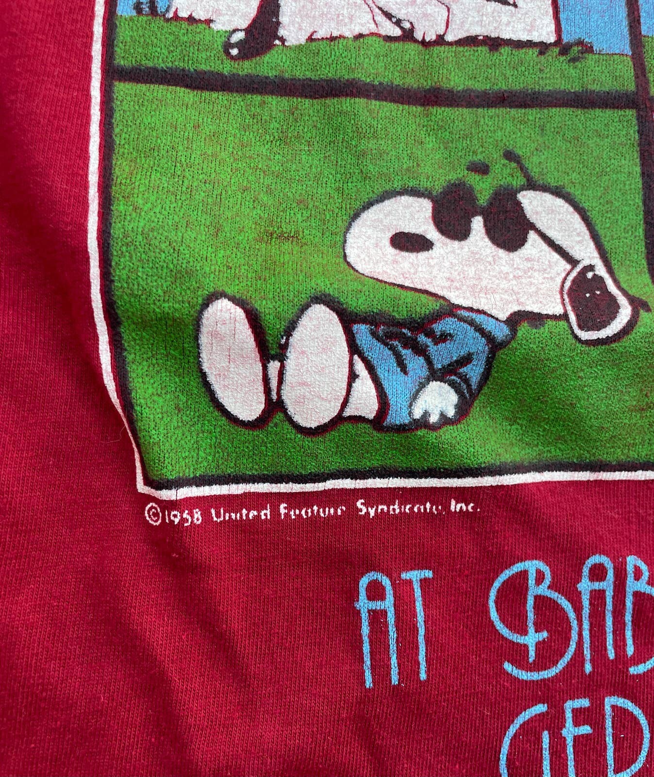 1970s Vintage Snoopy Babenhausen Germany Shirt // Artex Peanuts Tee ...