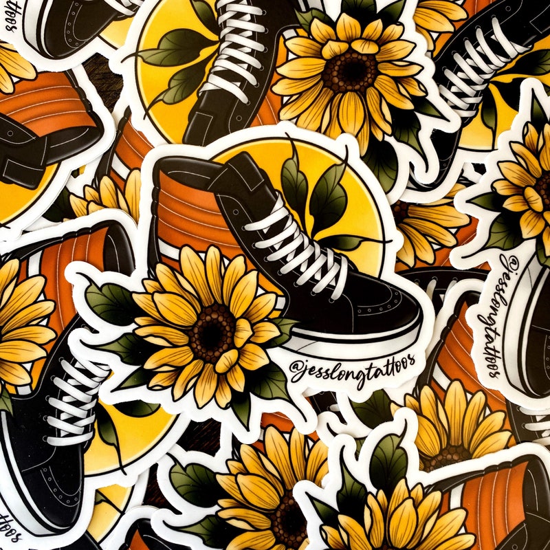 Vans Shoe Sticker - Etsy