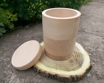 Round Wood Box | Etsy