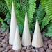 Big Wooden Cones Set of 4 Large Wood Cone Eco Friendly Wooden ...