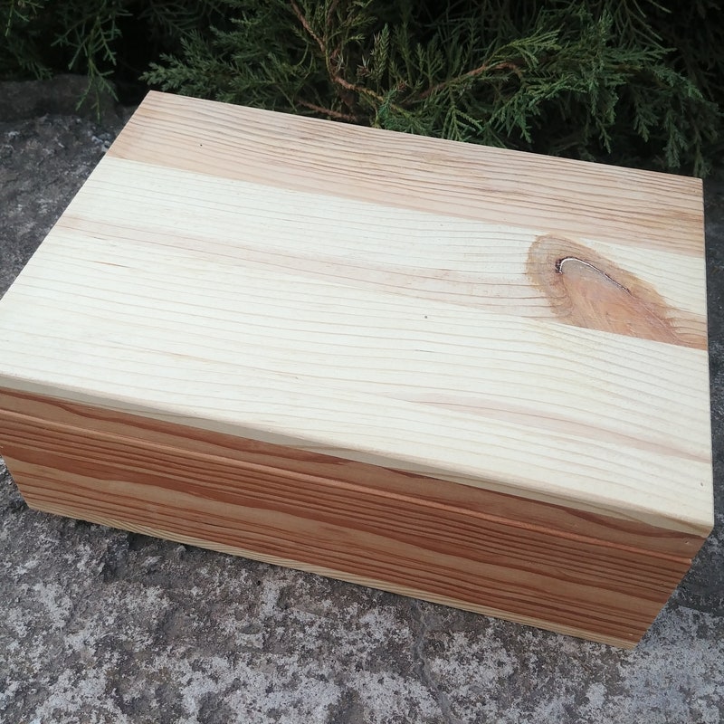 Rustic Wooden Box - Etsy