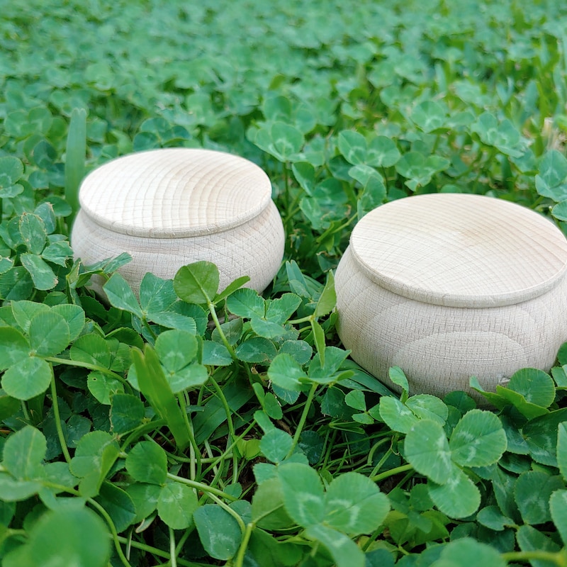 Round Wood Box - Etsy