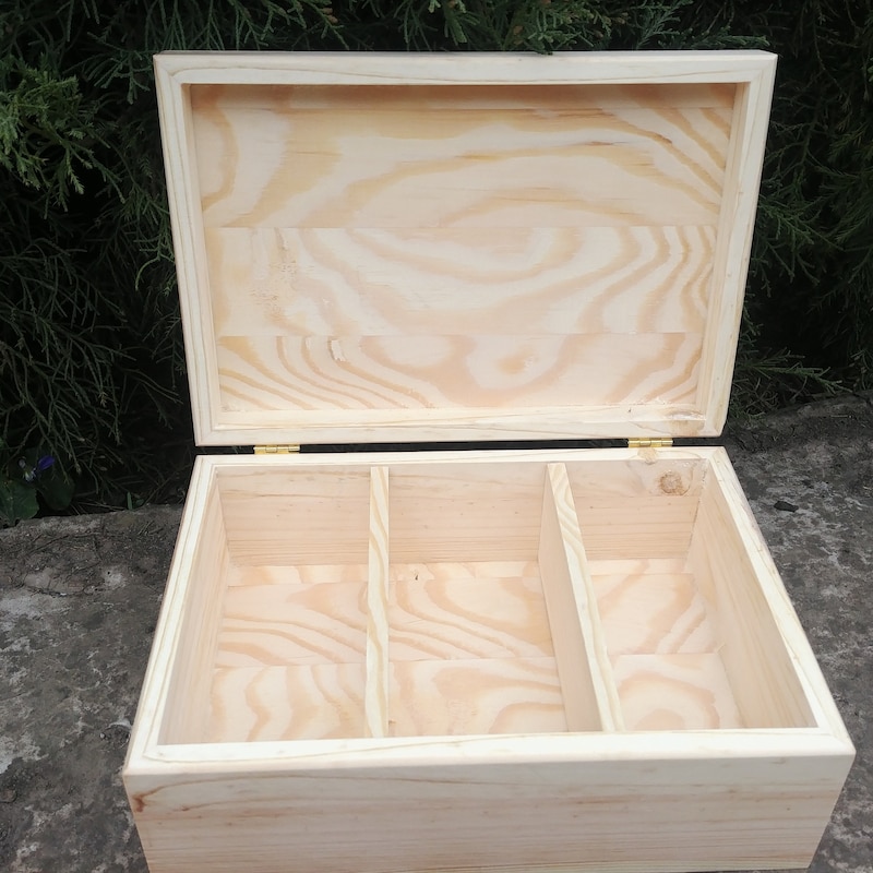 Rustic Wooden Box - Etsy