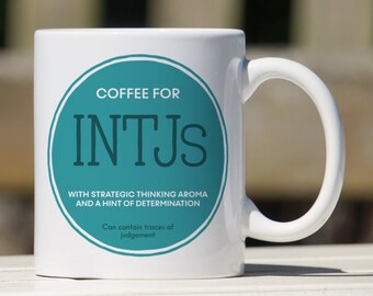INTP Mug Personality Type Gift Coffee Label Logic | Etsy