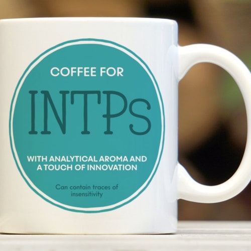 ENTJ Mug Personality Type Gift Coffee Label Logic - Etsy