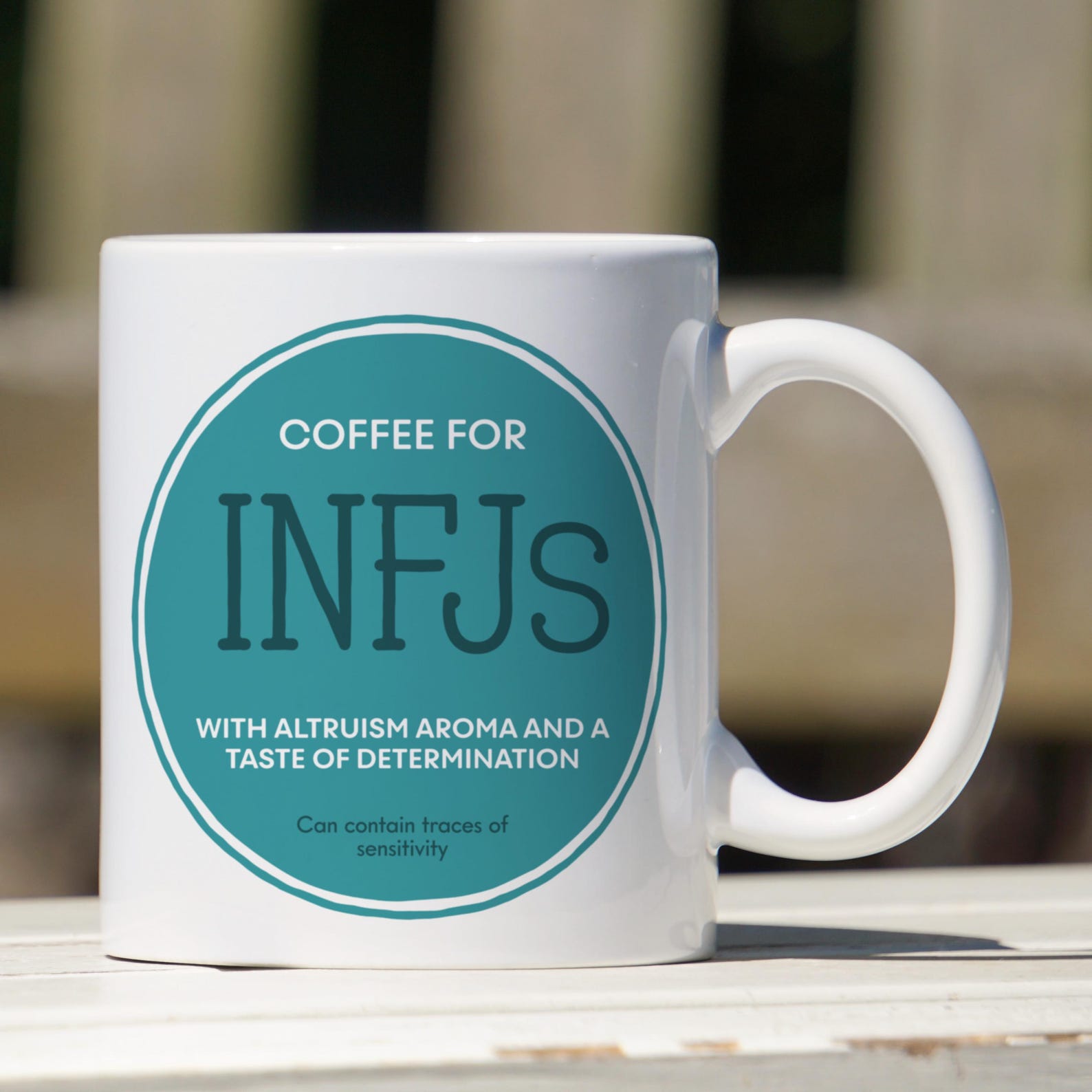 INFJ Mug - Personality Type Gift - Coffee Label - Kindness - Creativity ...