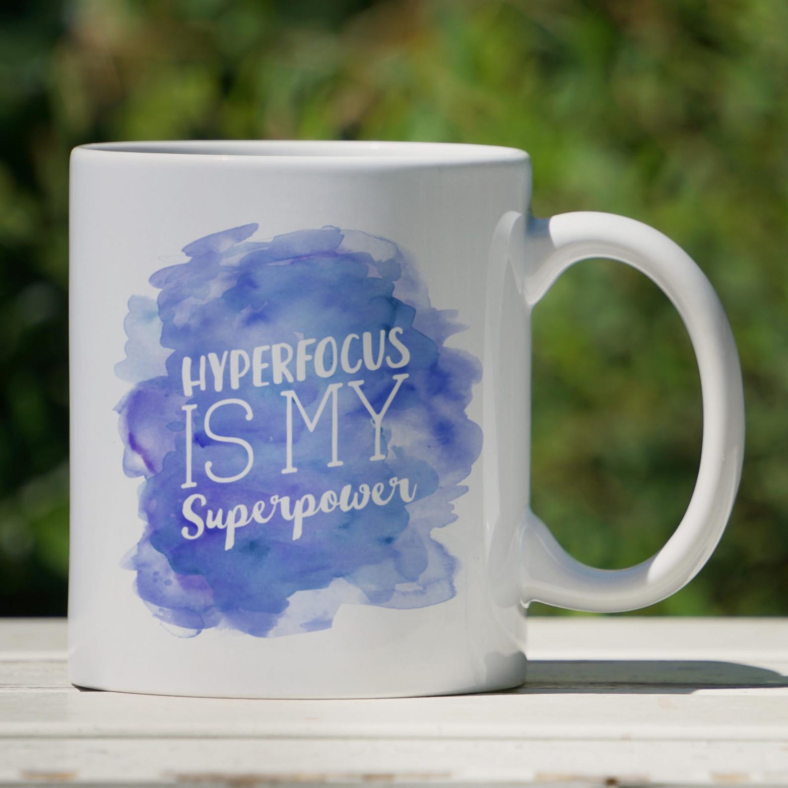 Hyperfocus Mug - Hyperfocus is My Superpower - ADHD Awareness - Autism ...