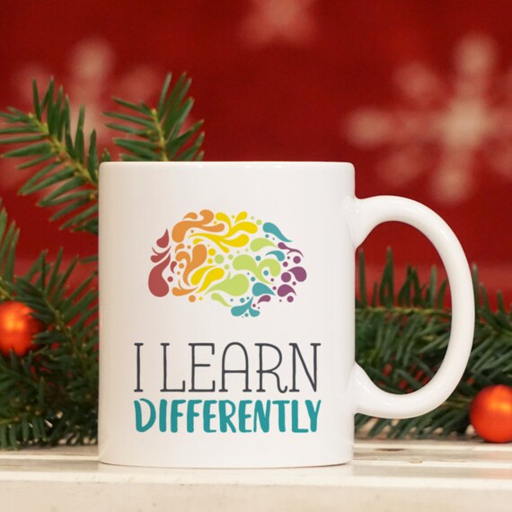 ADHD Mug Neurodiversity Gift Dyslexia Acceptance Mug | Etsy