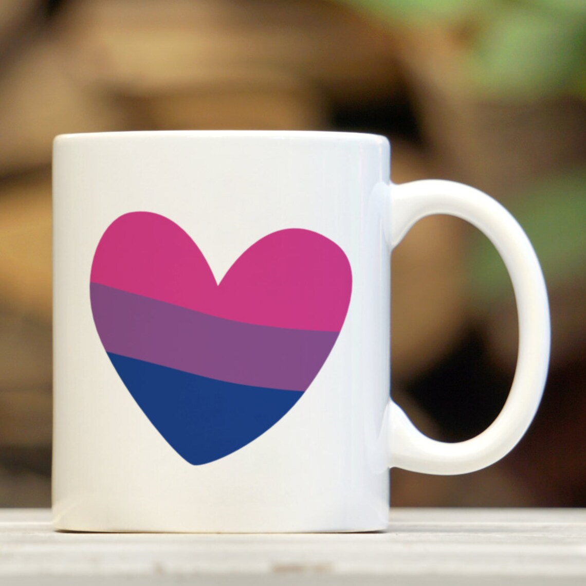 Bisexual Pride Mug Bisexual Flag Gift LGBTQ Mug Equality - Etsy