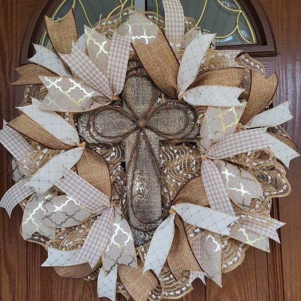 Religious Wreath - Etsy