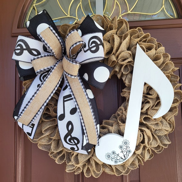 Music Wreath - Etsy