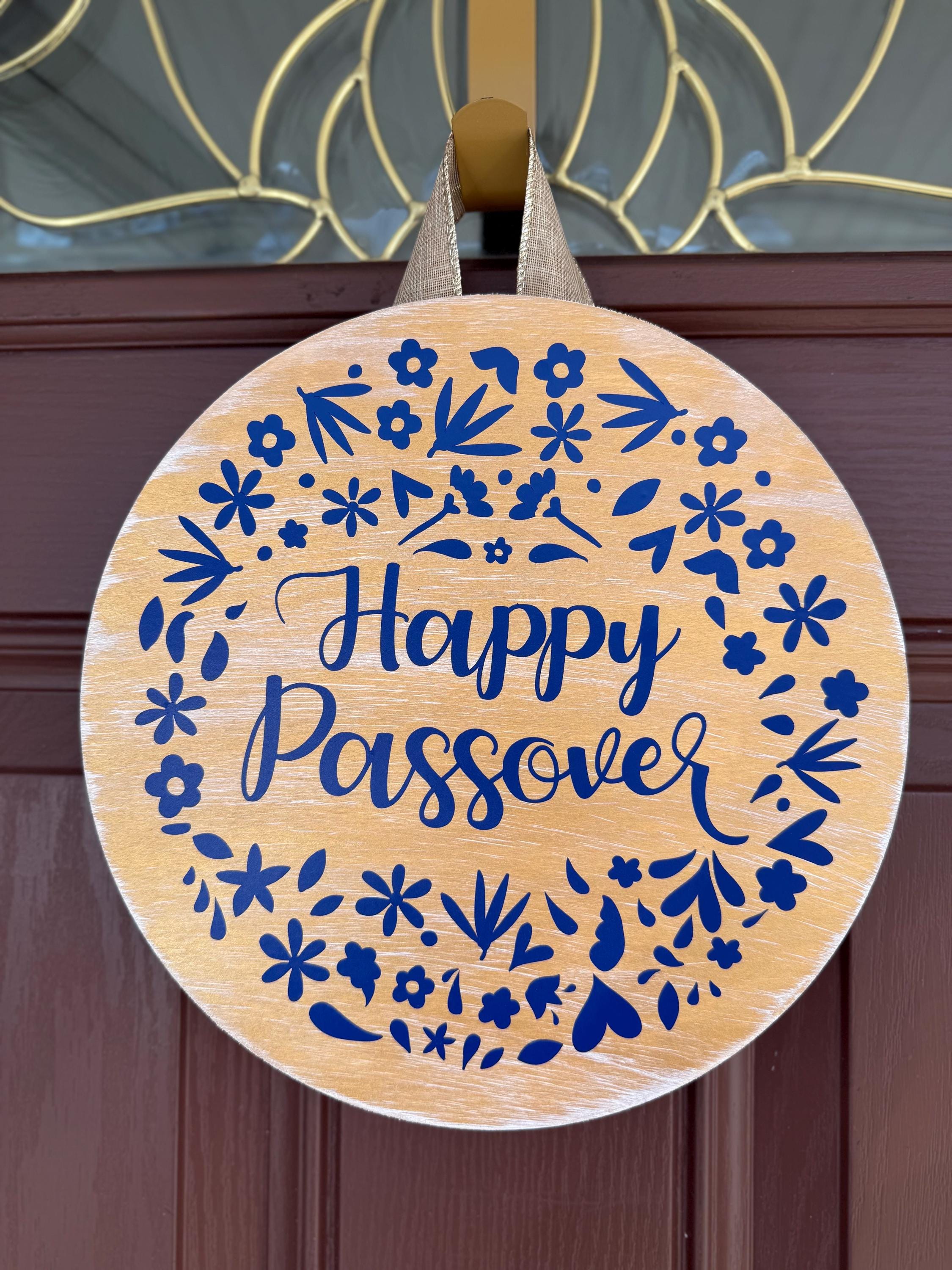 Passover Sign, Passover Decor, Passover Decoration, Happy Passover Sign ...