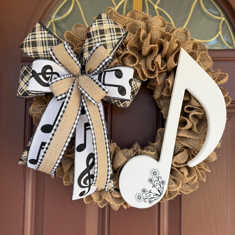 Music Wreath - Etsy