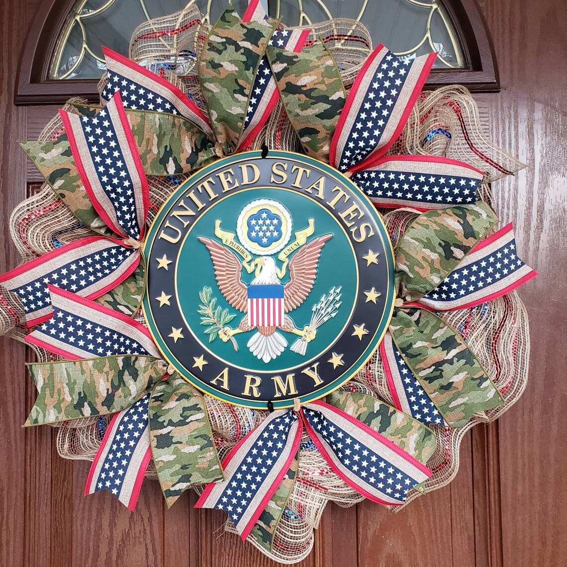 Army Wreath Military Wreath Patriotic Wreath Soldier - Etsy
