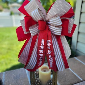 College Wreath Bow, College Ribbon, College Commit, College Acceptance ...