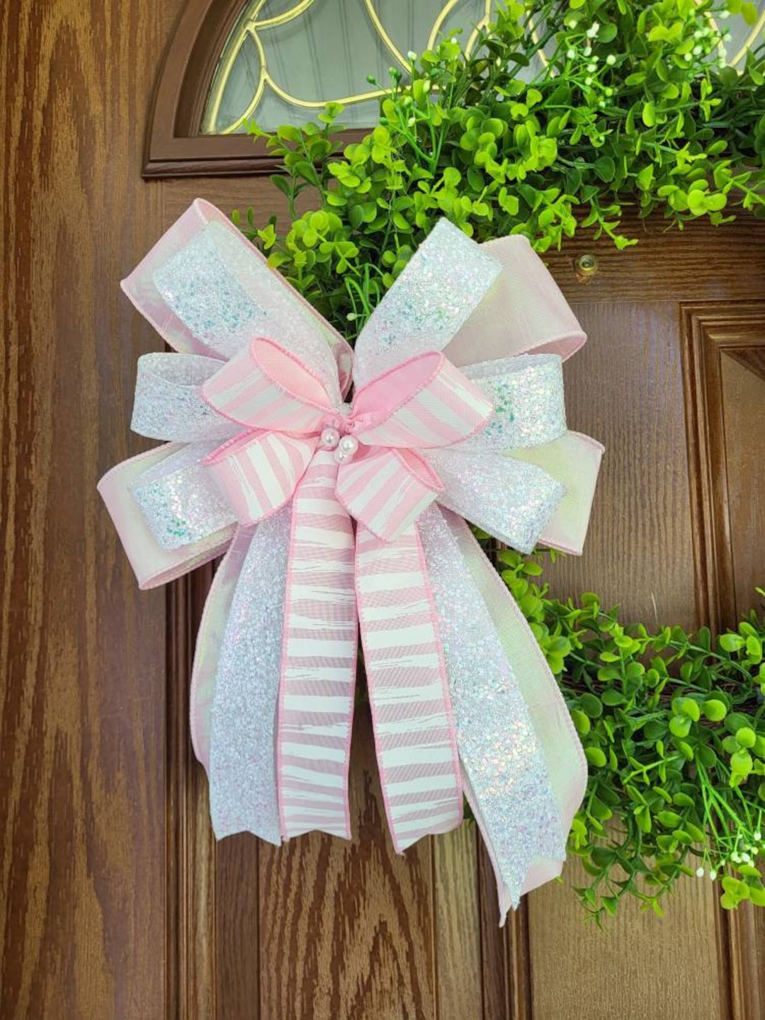 Baby Girl Bow, Pink Baby Bow, Gift Bow, Newborn Girl Bow, Pink Bow, Bow ...