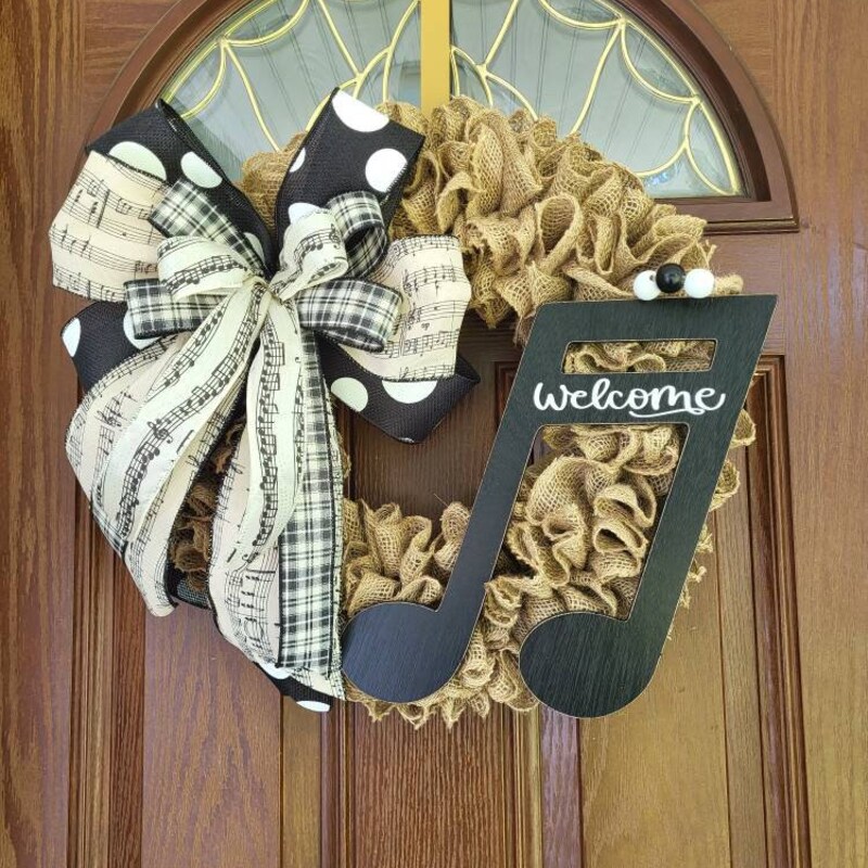 Music Wreath - Etsy