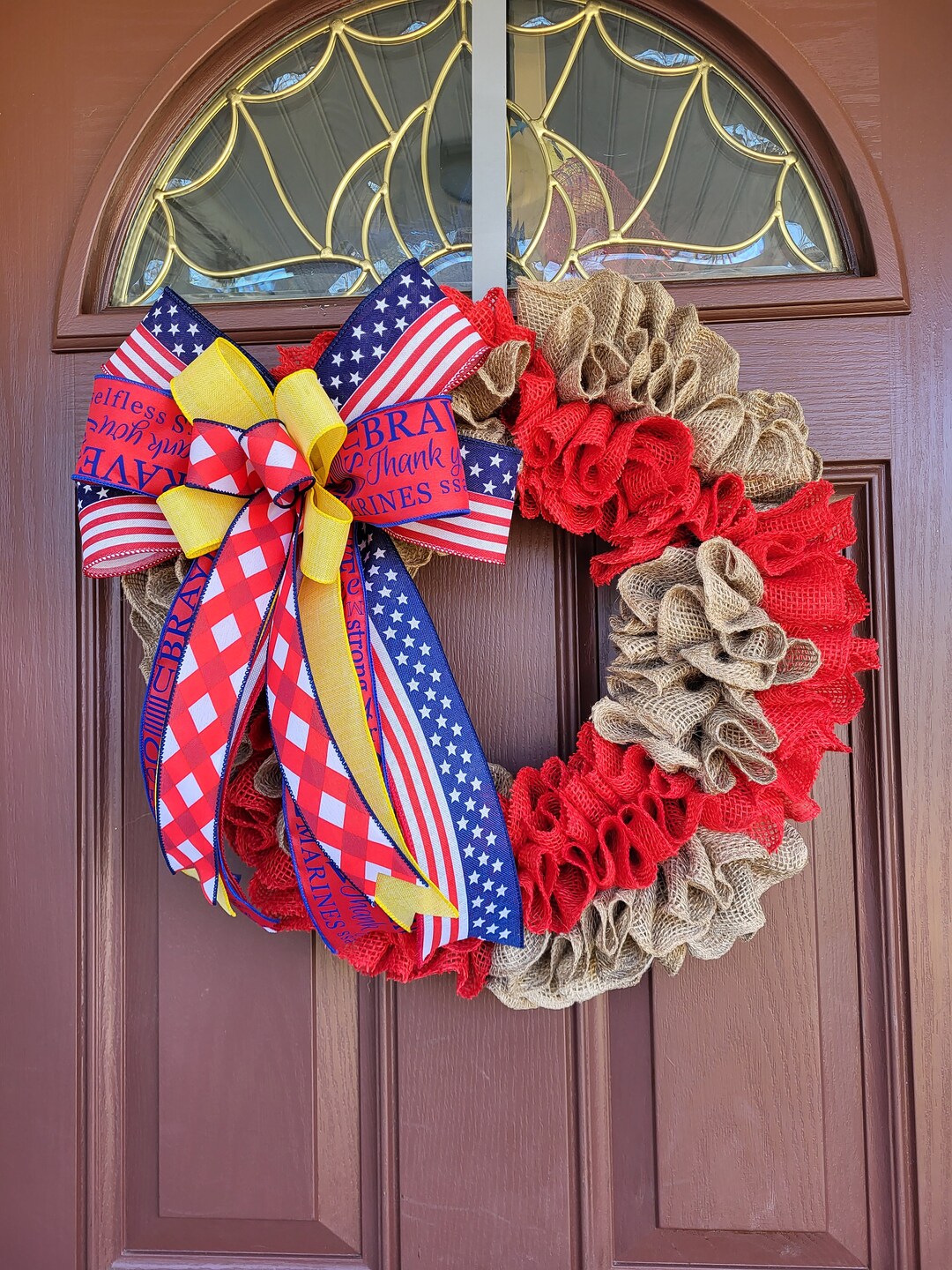 Marine Corps Wreath, Deployment Wreath, USMC Marine Corps Wreath ...