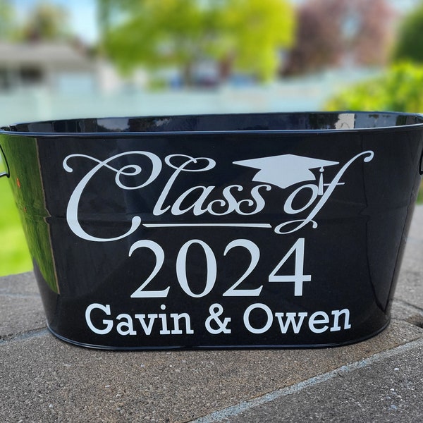 Graduation Card Basket Box - Etsy