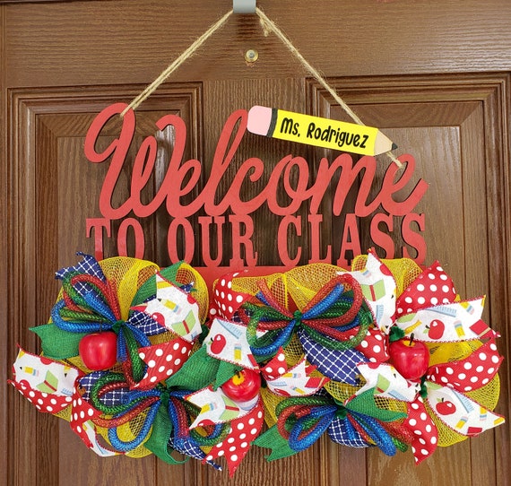 Teacher Door Hanger for Classroom Door Teacher Gift Teacher | Etsy